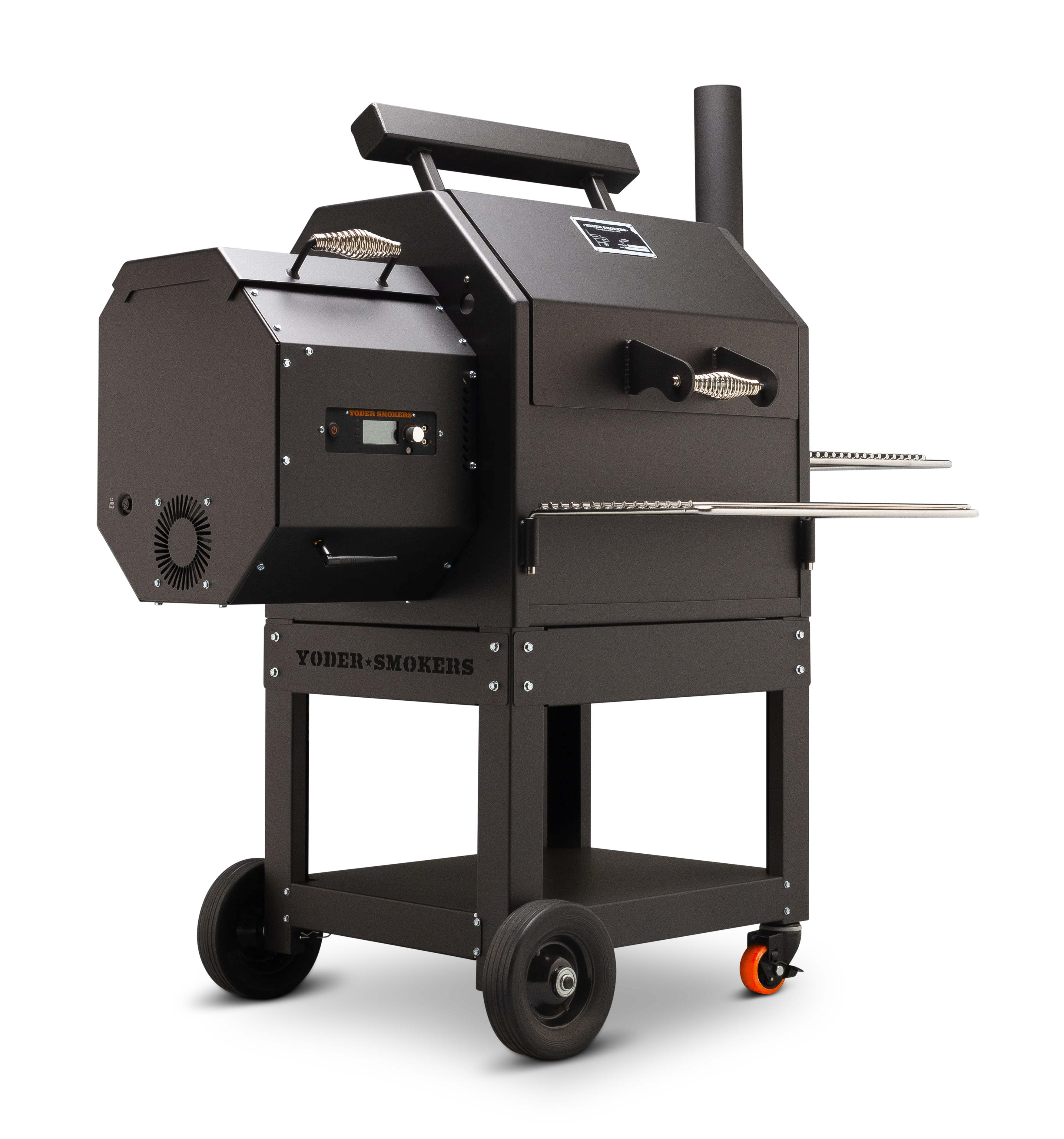 Yoder YS480 Standard + Wire Shelves + 2nd Level Slide-Out Cooking Shelf ...